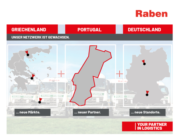 Raben Group stärkt Position auf dem europäischen und deutschen Markt